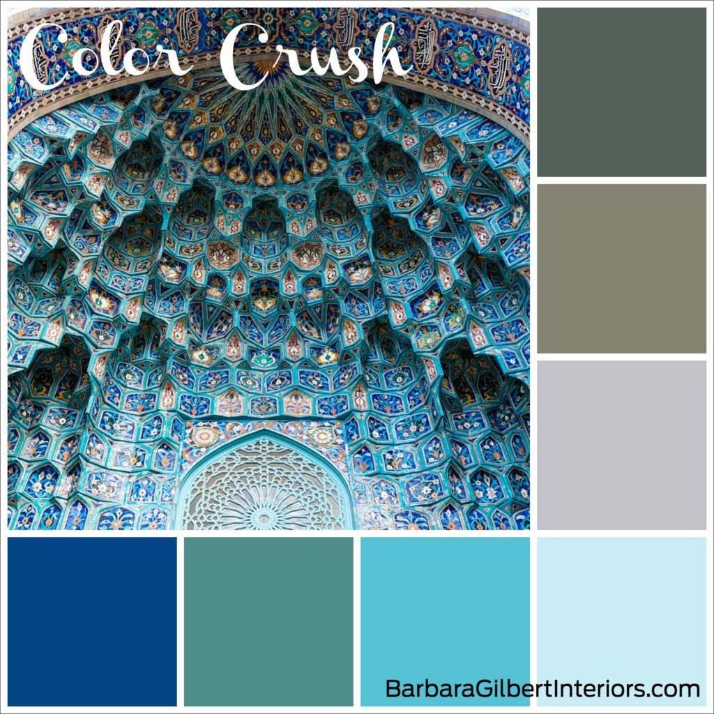 Blue Moroccan Interior Design