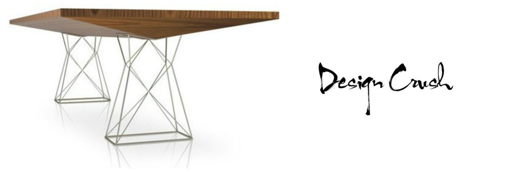 Design Crush: Sleek, Modern Dining Table | Barbara Gilbert Interiors